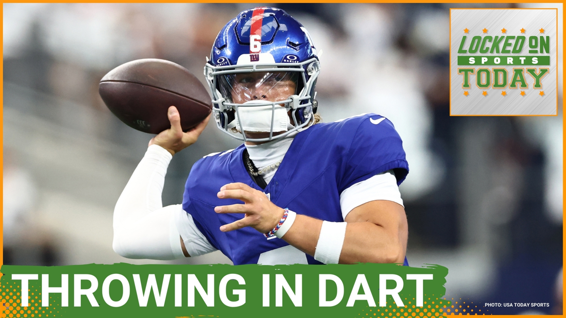 The New York Giants Are BENCHING Russell Wilson For Rookie Jaxson Dart ...