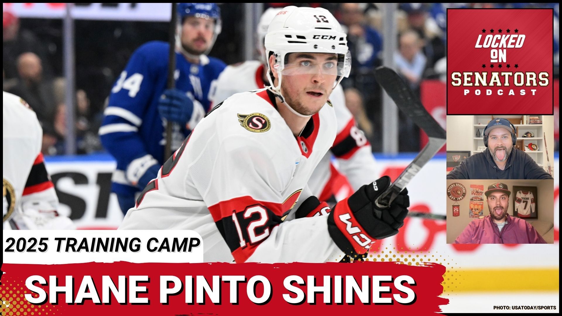 Shane Pinto Dominates Ottawa Senators Preseason Win in Toronto ...