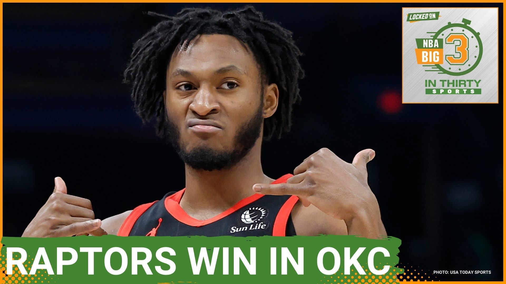 Raptors BEAT THUNDER In OKC For Signature Win | The Big 3 in 30 NBA ...