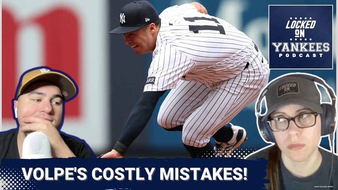 Anthony Volpe's Mental LAPSES Haunt New York Yankees | Did they miss ...
