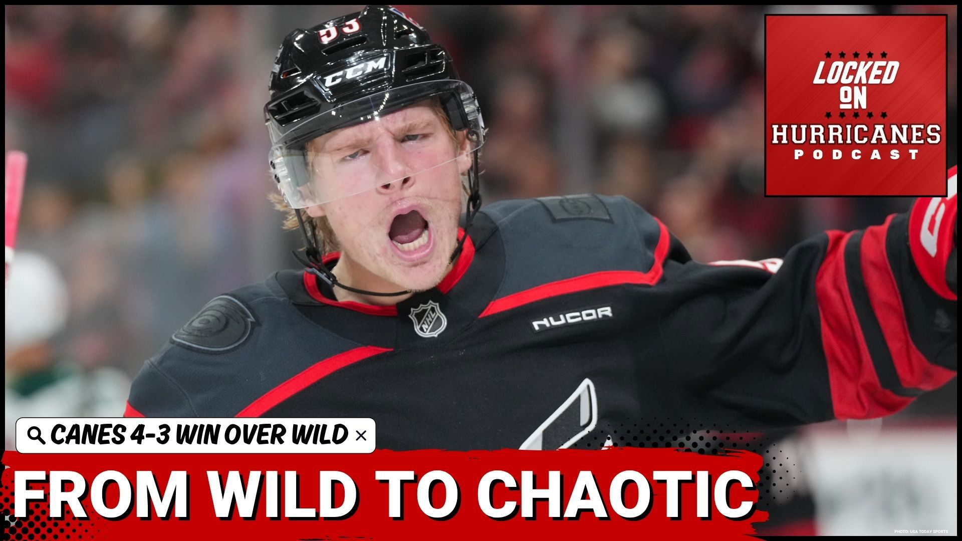 From Wild to Chaotic as the Carolina Hurricanes Win 4-3 Over Minnesota ...