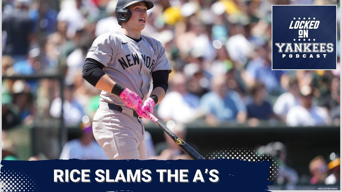 Ben Rice's First Grand Slam POWERS the New York Yankees to a series ...