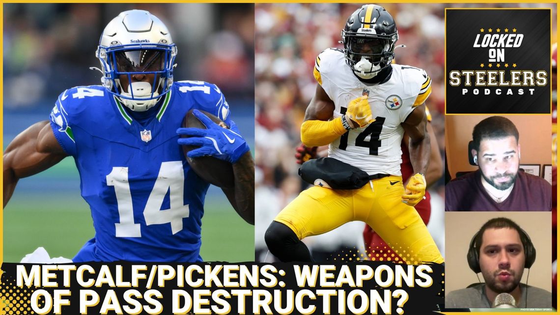 Steelers' DK Metcalf/George Pickens to Make 'Weapons of Pass ...