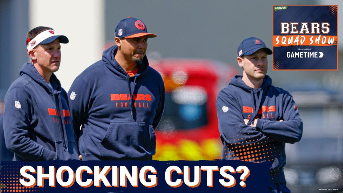 BEARS SQUAD SHOW: The Chicago Bear TRIM their roster down to 53, what's ...