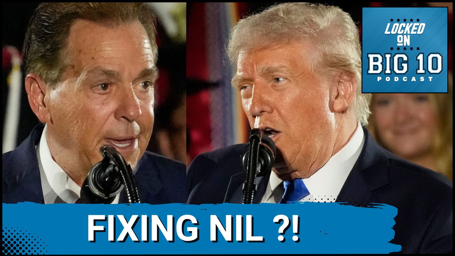 PRESIDENT Donald Trump & COMMISSIONER Nick Saban JOIN FORCES to FIX NIL ...