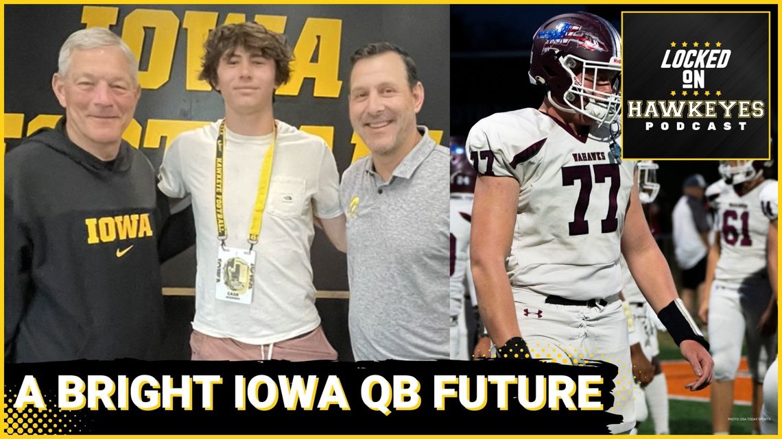 The Future of Iowa Football is Bright at Quarterback? Plus the Class of ...