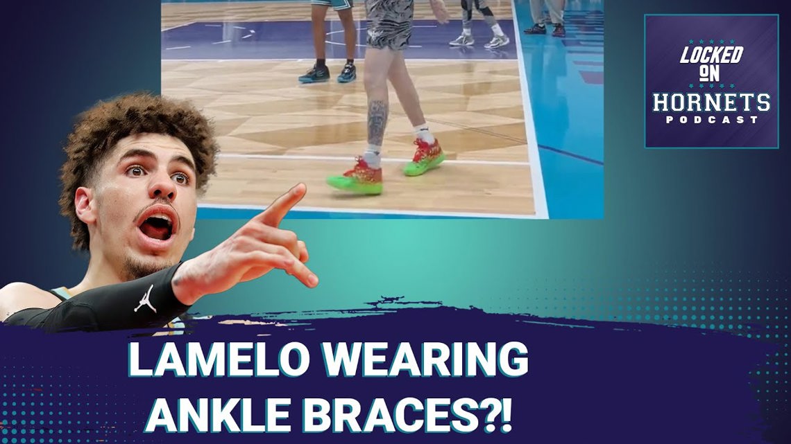 LaMelo Ball is wearing ankle braces ]What does a revamped training ...