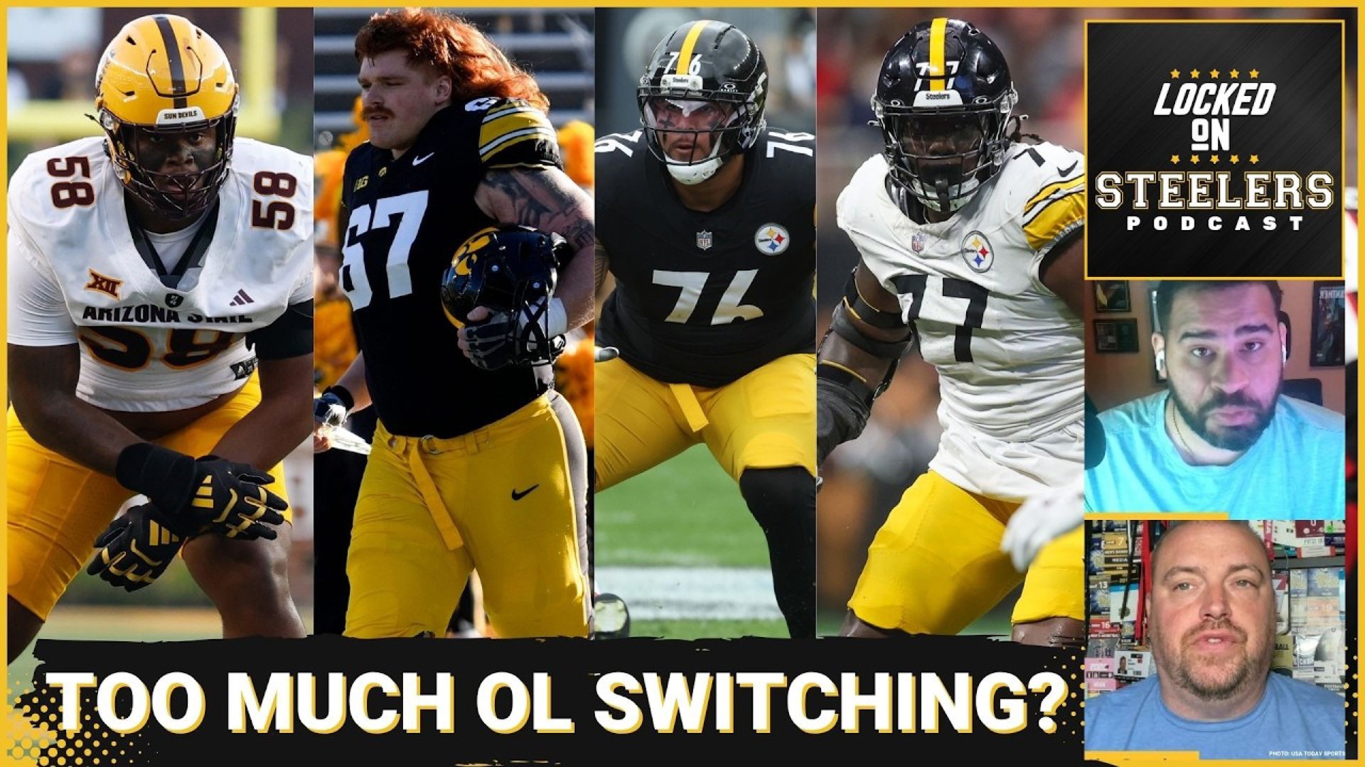 Steelers OL Shuffle Works for Max Iheanachor, Gennings Dunker | Mike ...