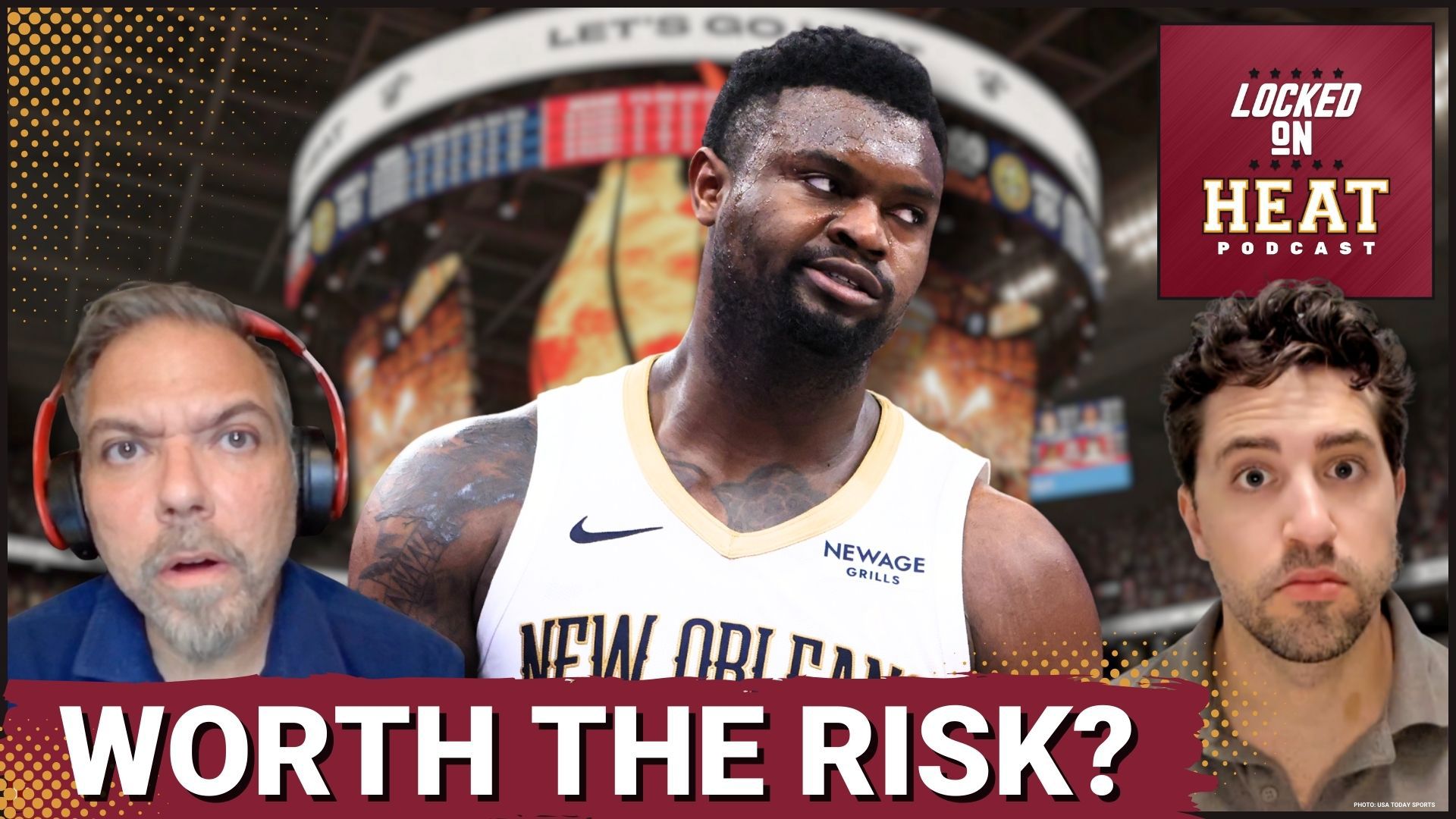 Zion Williamson in a Miami Heat Jersey? Current Celtic the PERFECT Heat ...