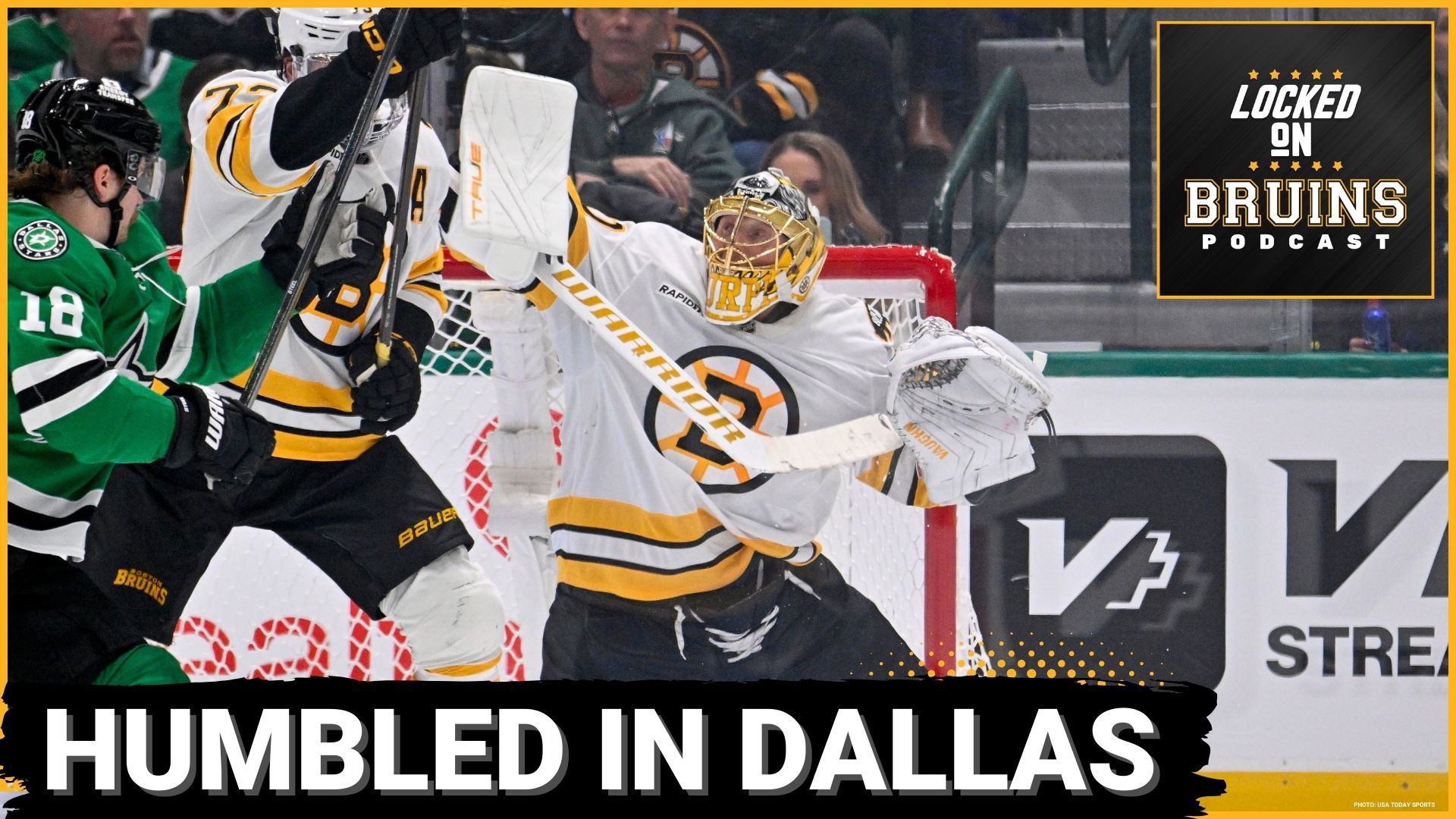 Bruins Brought to Earth by Stars + Ullmark Interview Reaction | wqad.com
