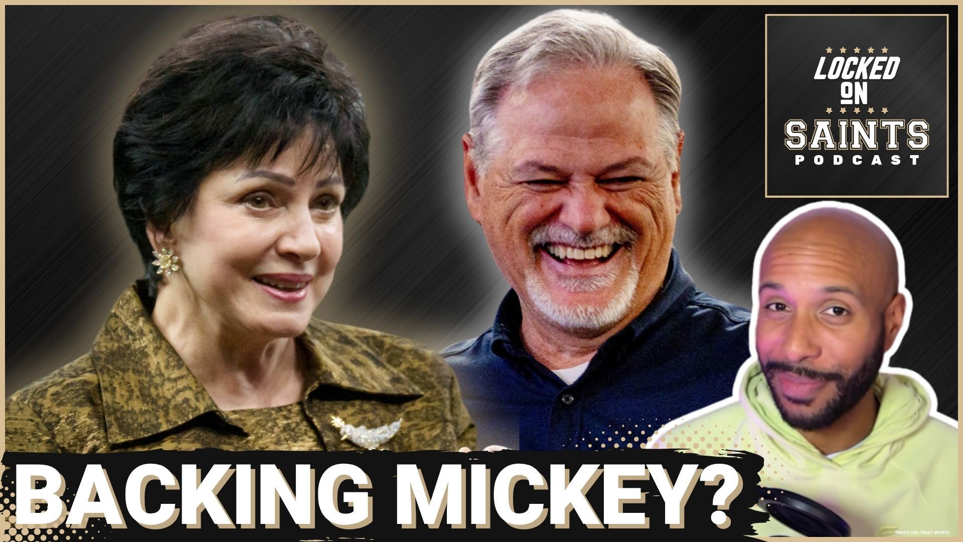 BACKED: New Orleans Saints Owner Gayle Benson Public DEFENSE Of Mickey ...