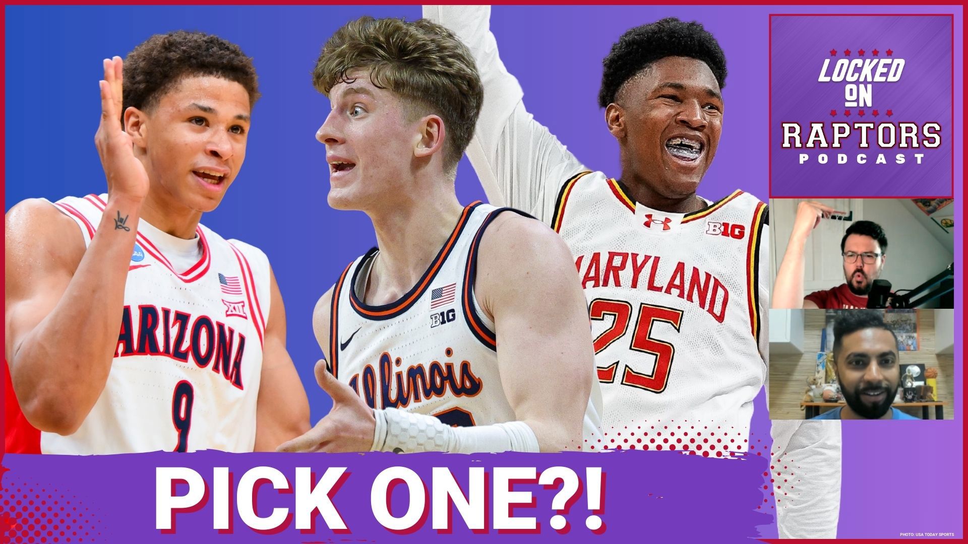 NBA DRAFT: Pick ONE prospect for the Toronto Raptors | Jakučionis at 9 ...