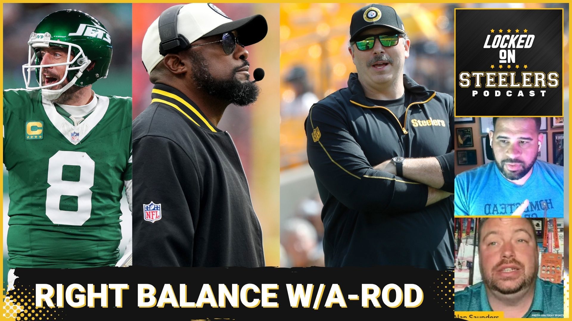 How Steelers' Balance w/Aaron Rodgers Can Differ vs. Jets | Should Omar ...