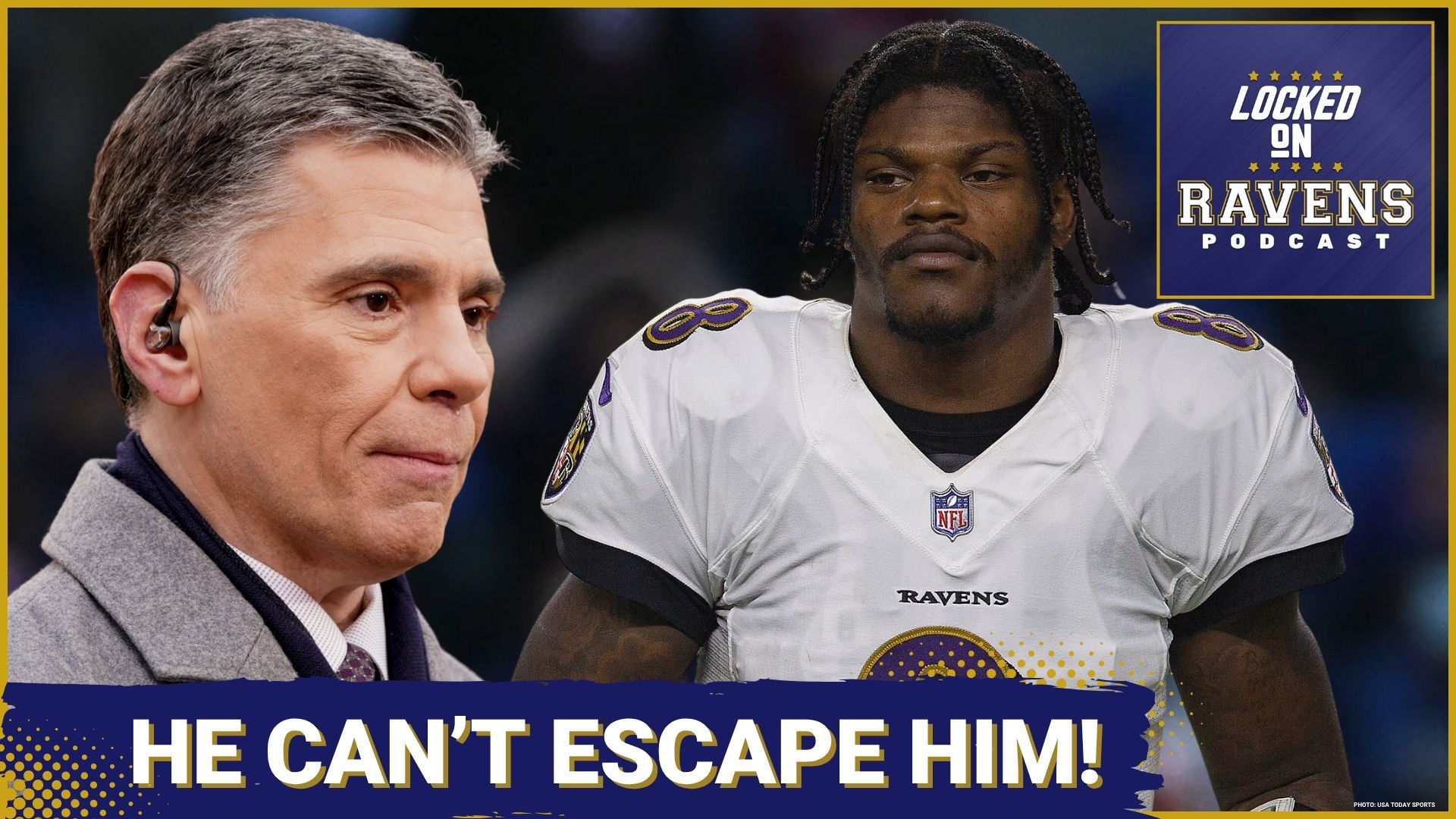 Lamar Jackson CAN'T ESCAPE Mike Florio, Baltimore Ravens defense ...