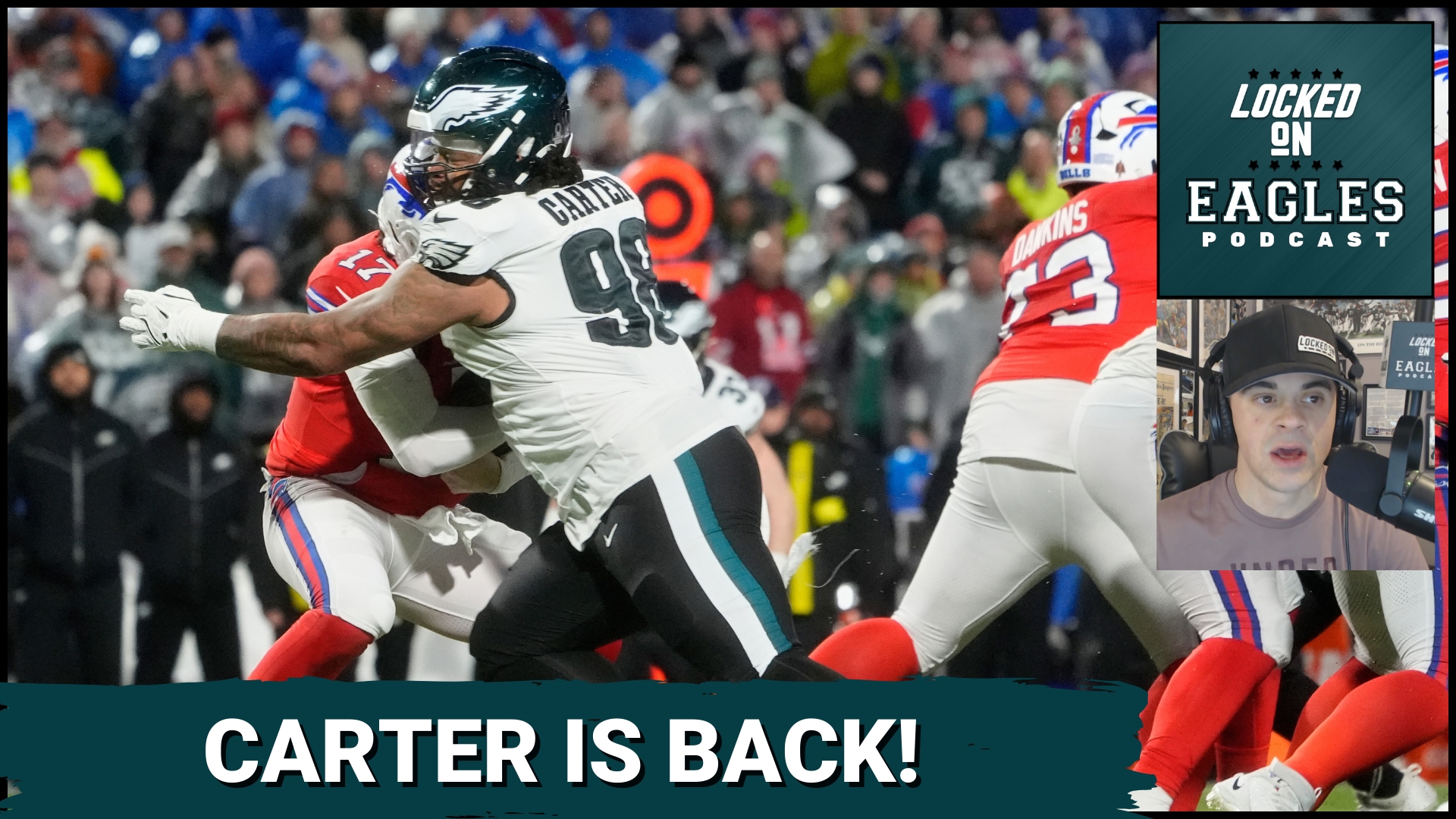 DOMINANT: Jalen Carter and the Philadelphia Eagles defense SHUTS JOSH ...