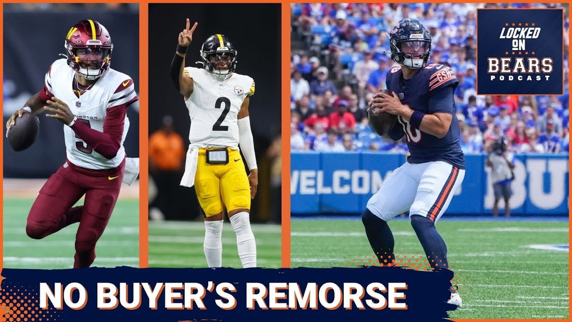 Comparing Chicago Bears QB Caleb Williams to Jayden Daniels or Justin ...