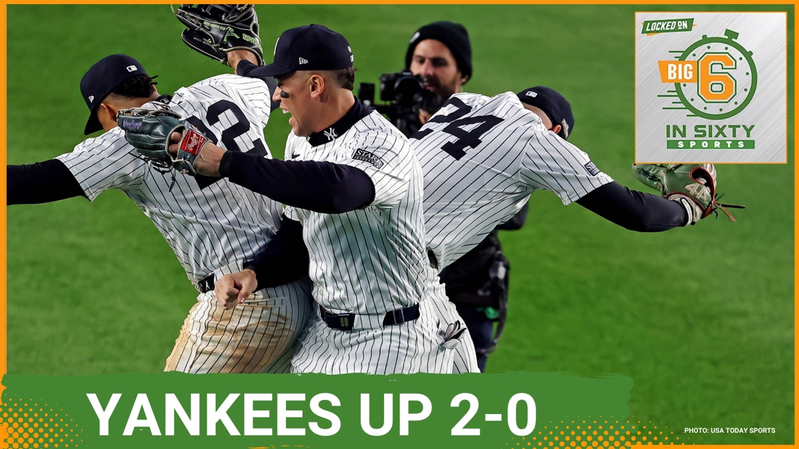 The Yankees Take a 2-0 Lead in the ALCS | The Big 6 in 60 ...