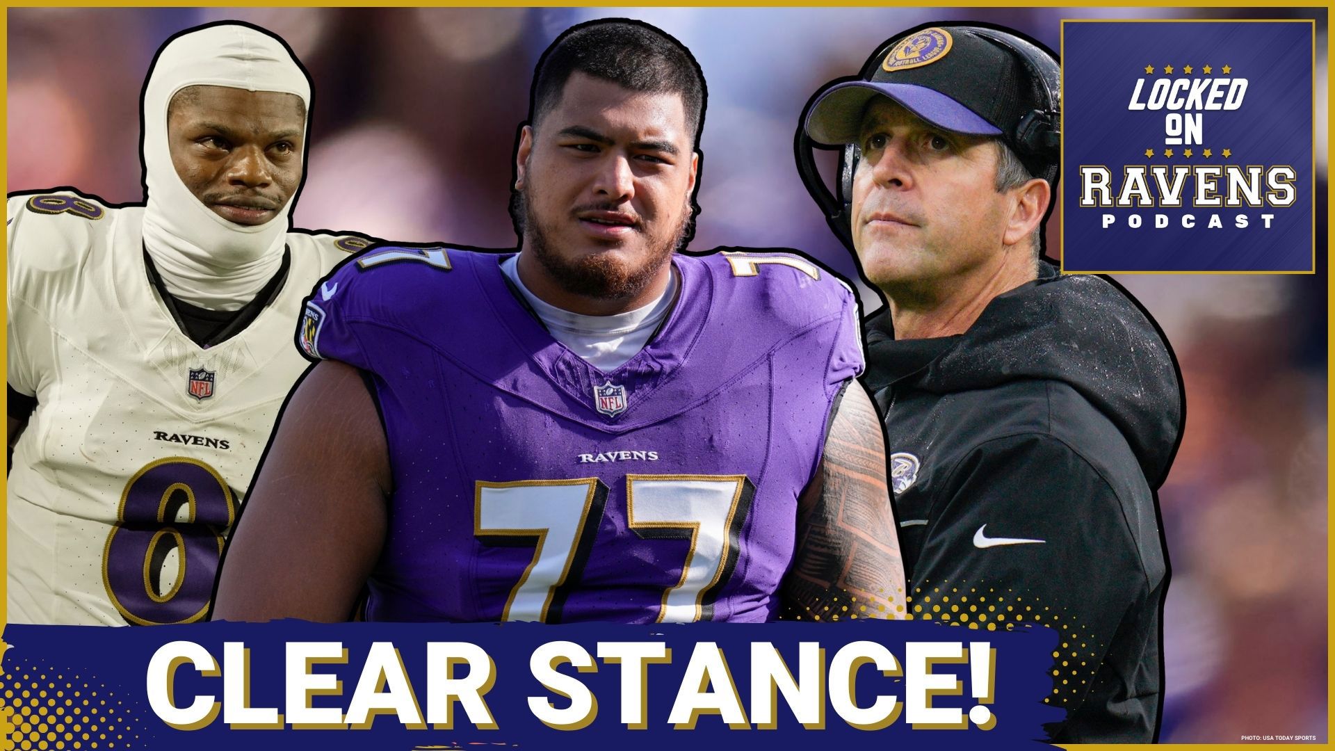 John Harbaugh, Lamar Jackson TAKE CLEAR STANCE on Daniel Faalele ...