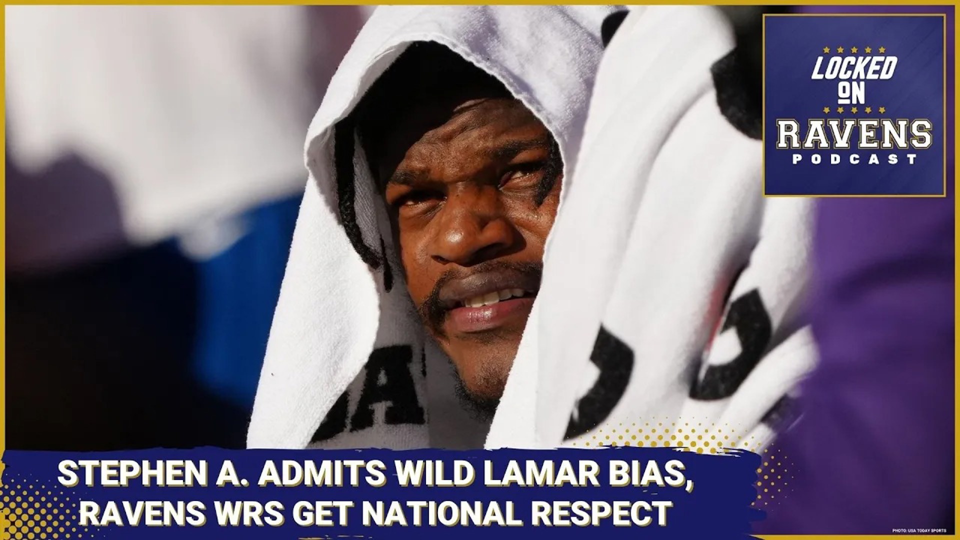 Stephen A. Smith admits wild Lamar Jackson bias, Baltimore Ravens WRs ...