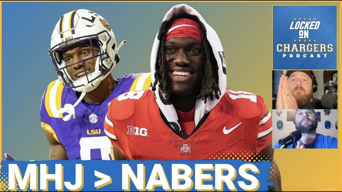 The Chargers Should Take Marvin Harrison Jr. Over Malik Nabers | 3 ...