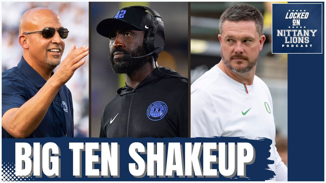Big Ten CHAOS: UCLA Fires Coach + Penn State, Oregon, Ohio State Look ...