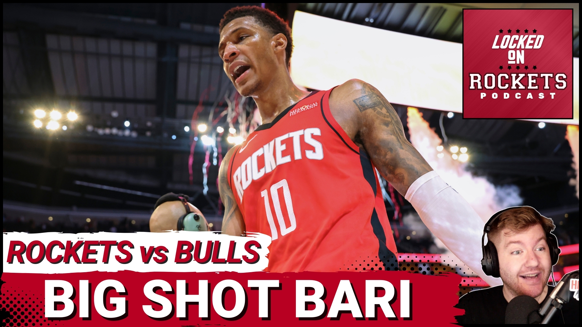 Jabari Smith Jr. CLUTCH Shots In Final Minutes LIFTS Rockets Over Bulls ...