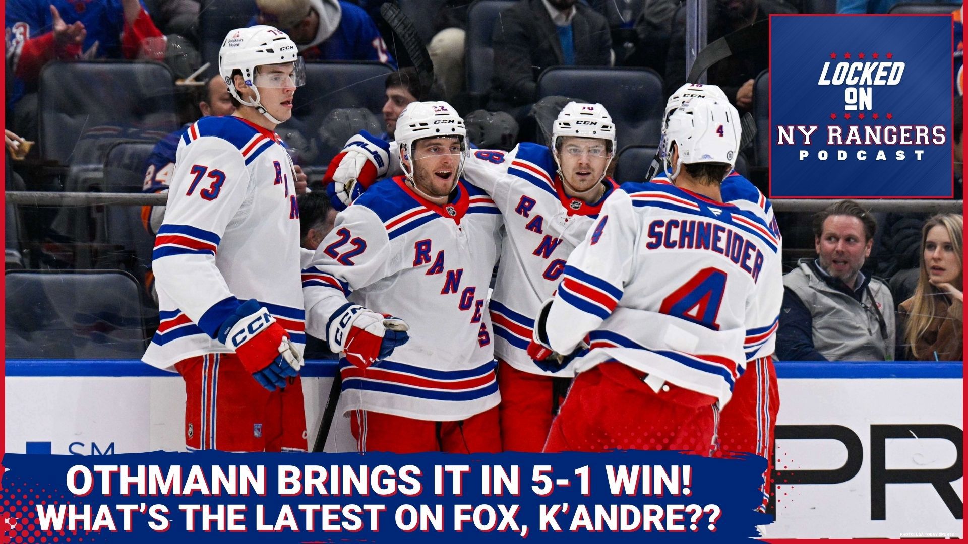 Rangers CRUSH Islanders, 5-1! What's the latest on Fox and K'Andre ...