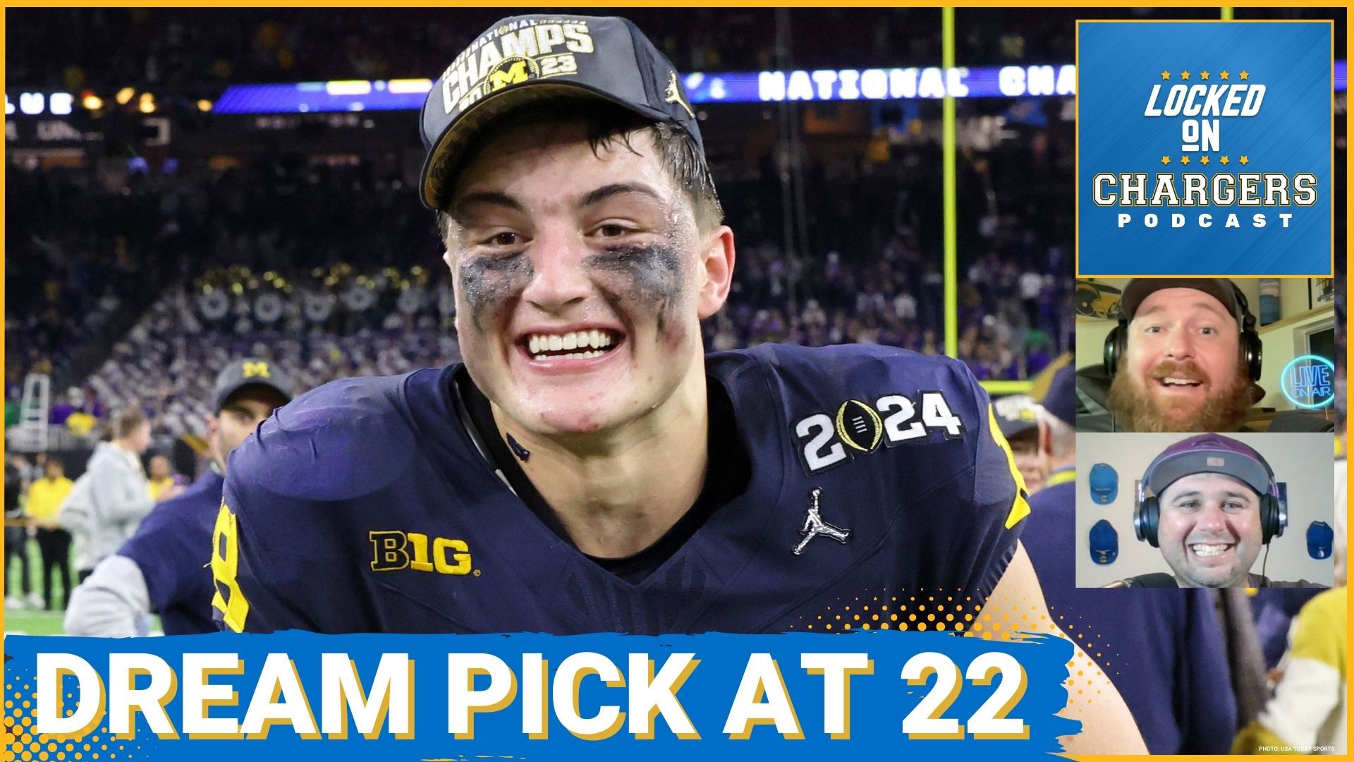 DREAM PICK: Colston Loveland is the BEST Choice for Chargers at 22 ...