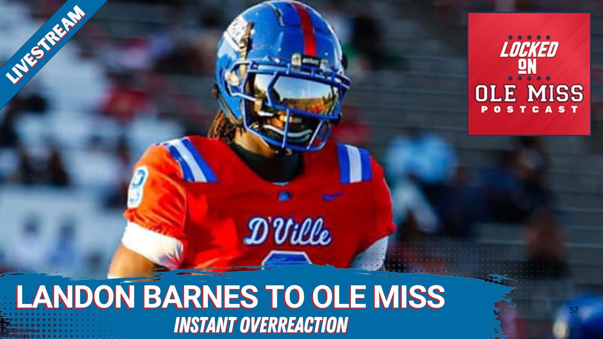 REACTION: Ole Miss lands LANDON BARNES an ELITE Pass Rusher to KICKOFF ...