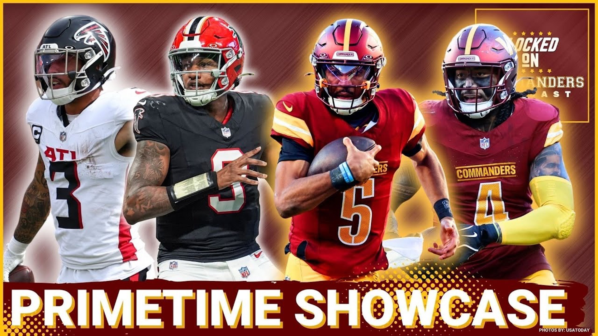 Washington Commanders vs Falcons: Jayden Daniels vs Michael Penix Jr QB ...