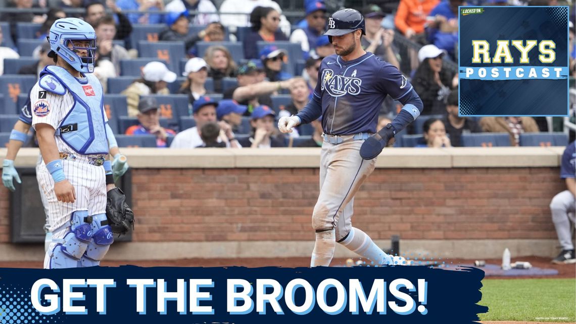 RAYS POSTCAST: The Tampa Bay Rays DESTROY the New York Mets picking up ...