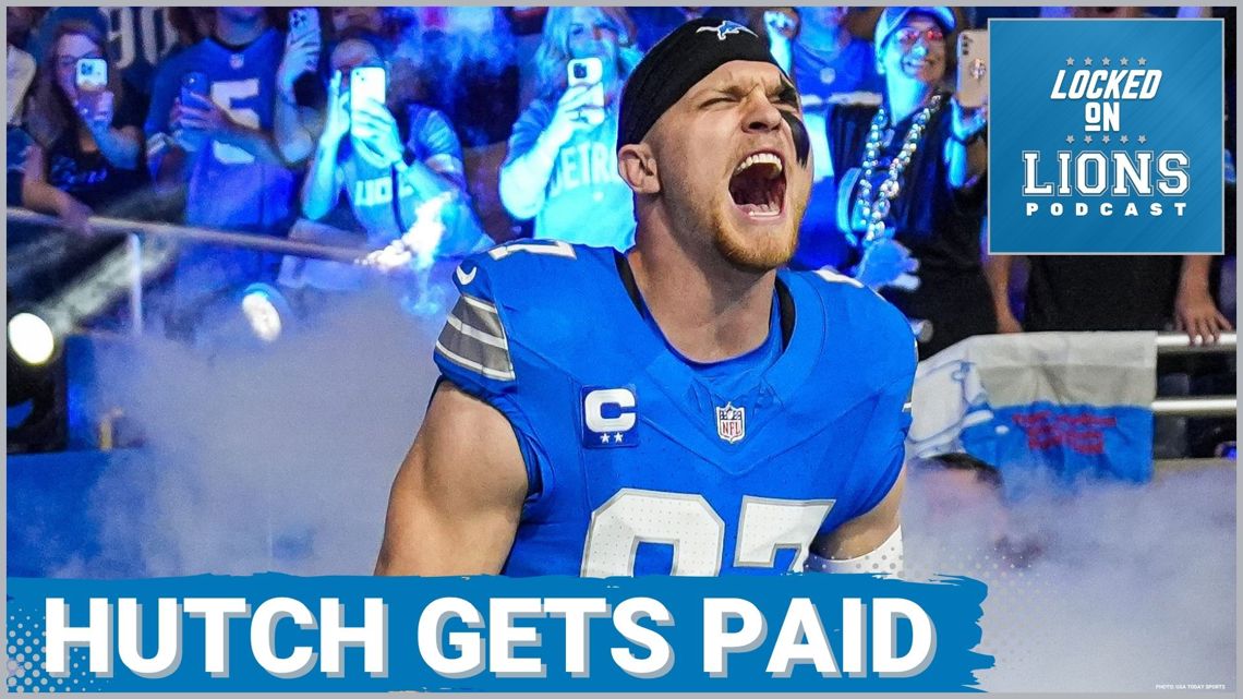 HUTCH GETS PAID! Detroit Lions LOCK UP Star Edge Rusher Aidan ...