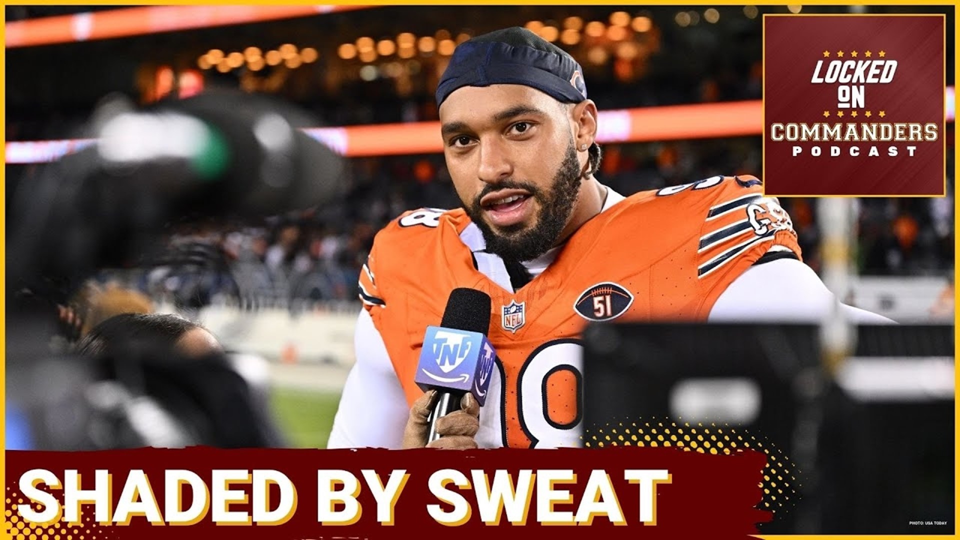 Washington Commanders Shaded by Defensive End Montez Sweat | Eric ...