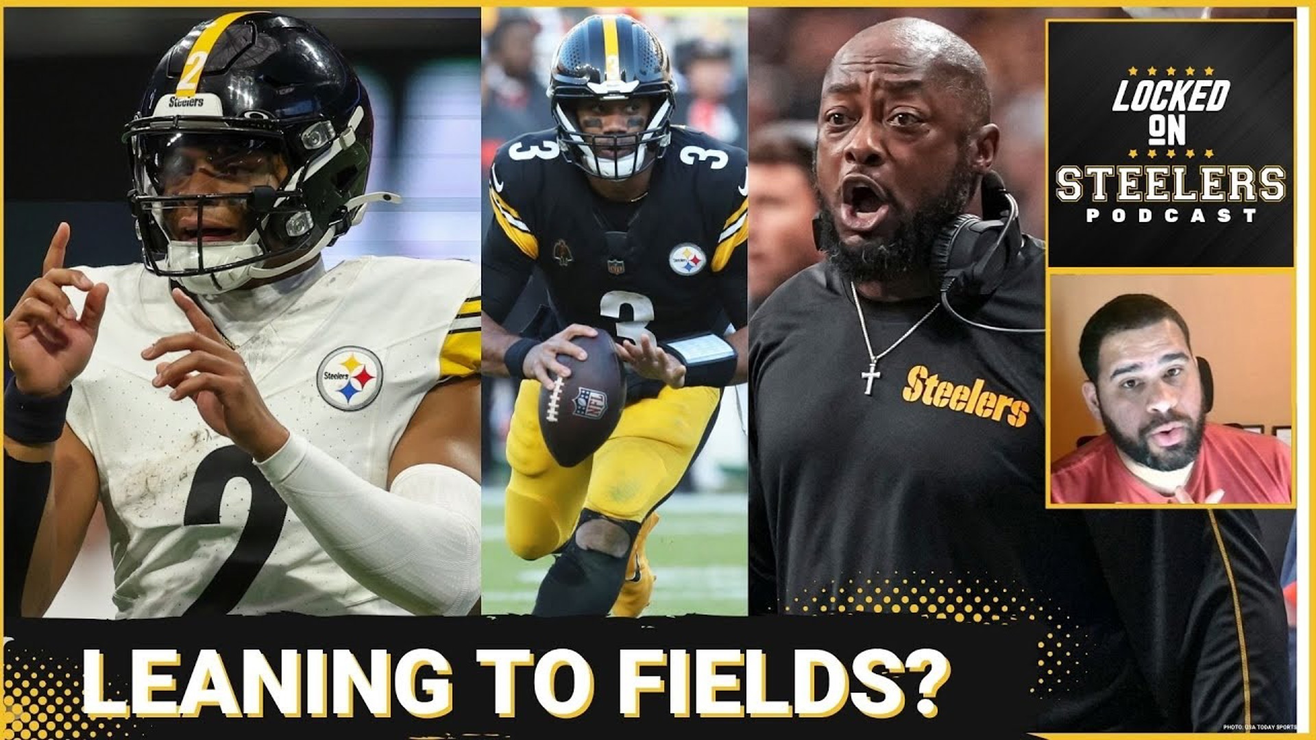 Steelers Leaning Towards Justin Fields Over Russell Wilson? | Early ...