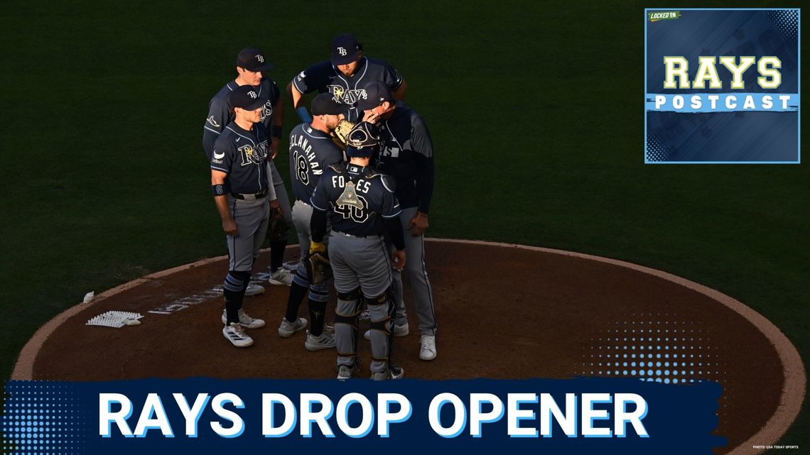 RAYS POSTCAST: The Tampa Bay Rays comeback FALLS SHORT vs the Los ...
