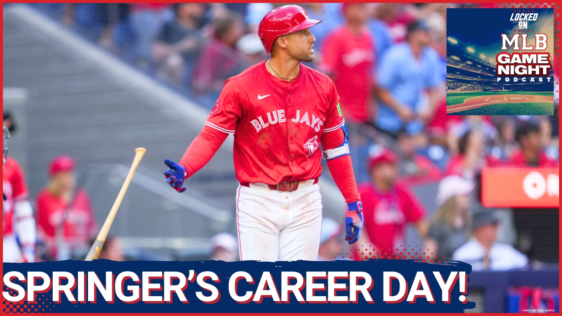 MLB GAME NIGHT: George Springer Has Career Day for Blue Jays on Canada ...