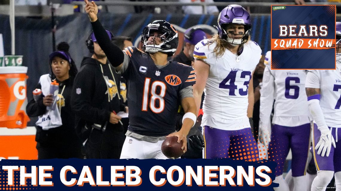 BEARS SQUAD SHOW: How CONCERNED are you about Caleb Williams and the ...