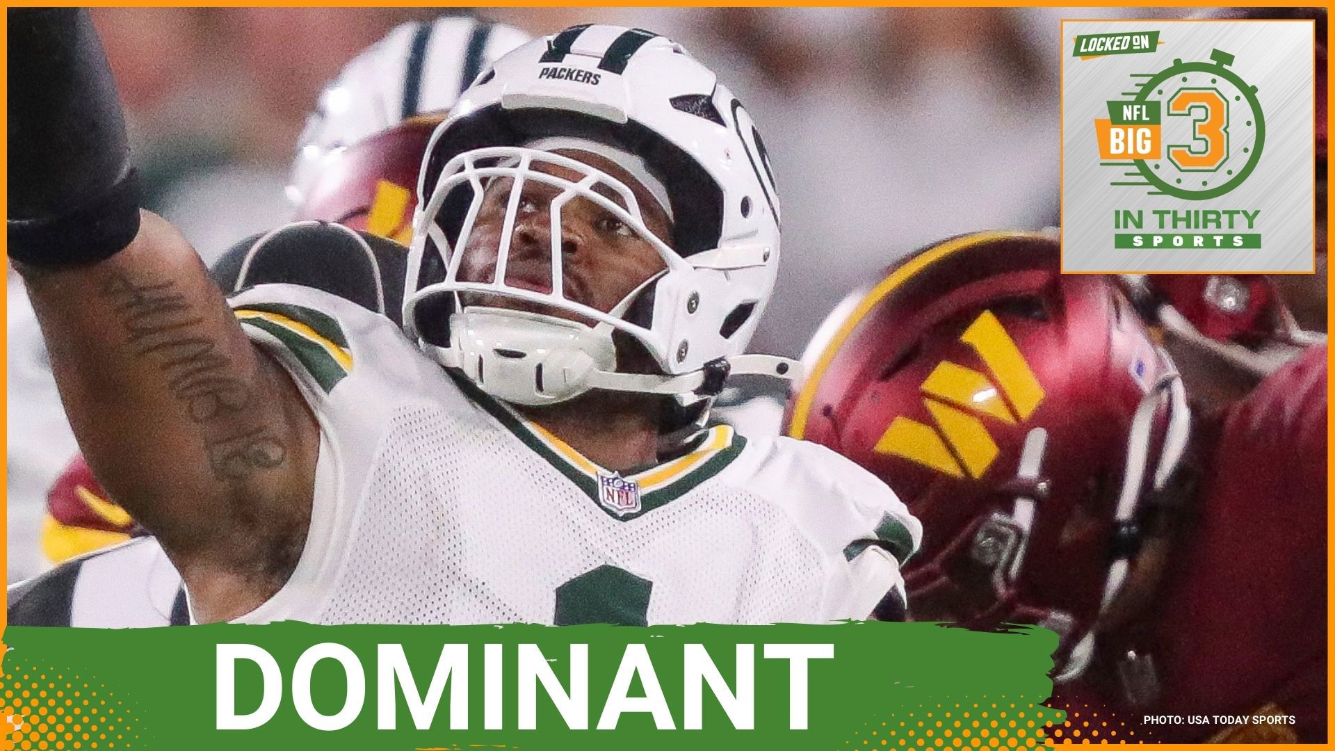 Packers Show Up BIG In Thursday Night Win Over Commanders | The Big 3 ...