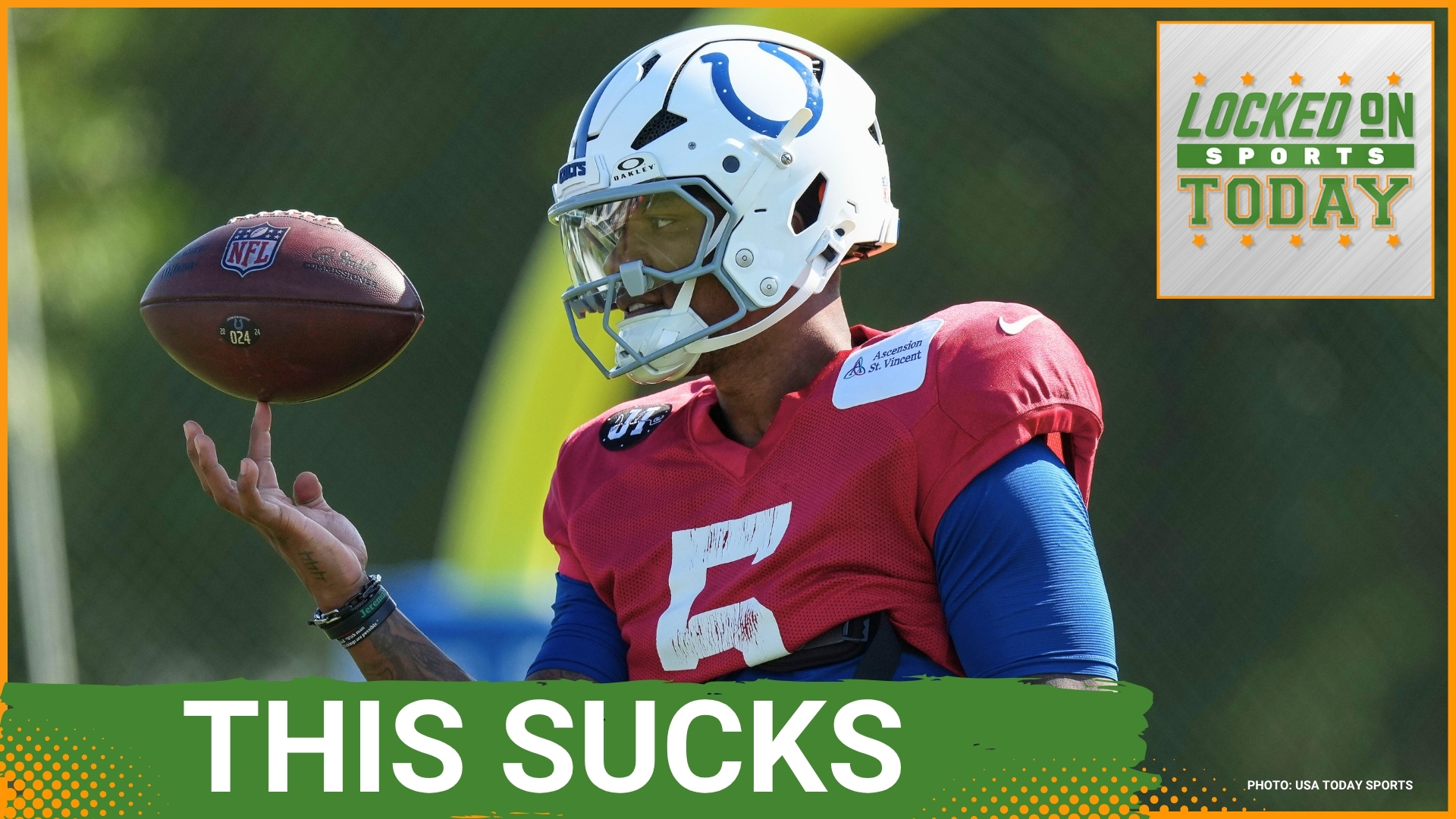 The Indianapolis Colts' quarterback battle is EMBARRASSING ...