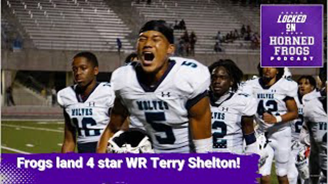 TCU lands 4 star WR Terry Shelton! Frogs ramp up for Arizona this week ...