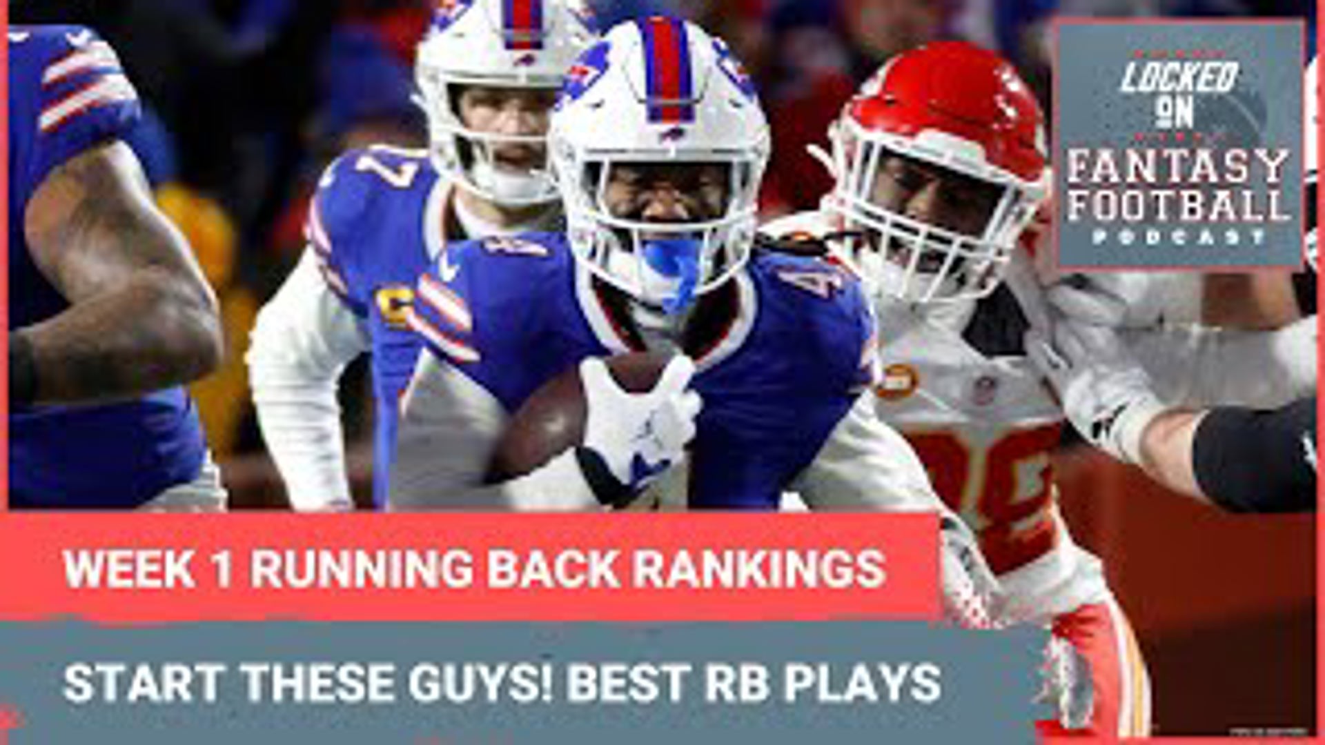 Fantasy football Week 1 running back rankings The BEST starts you MUST play at RB