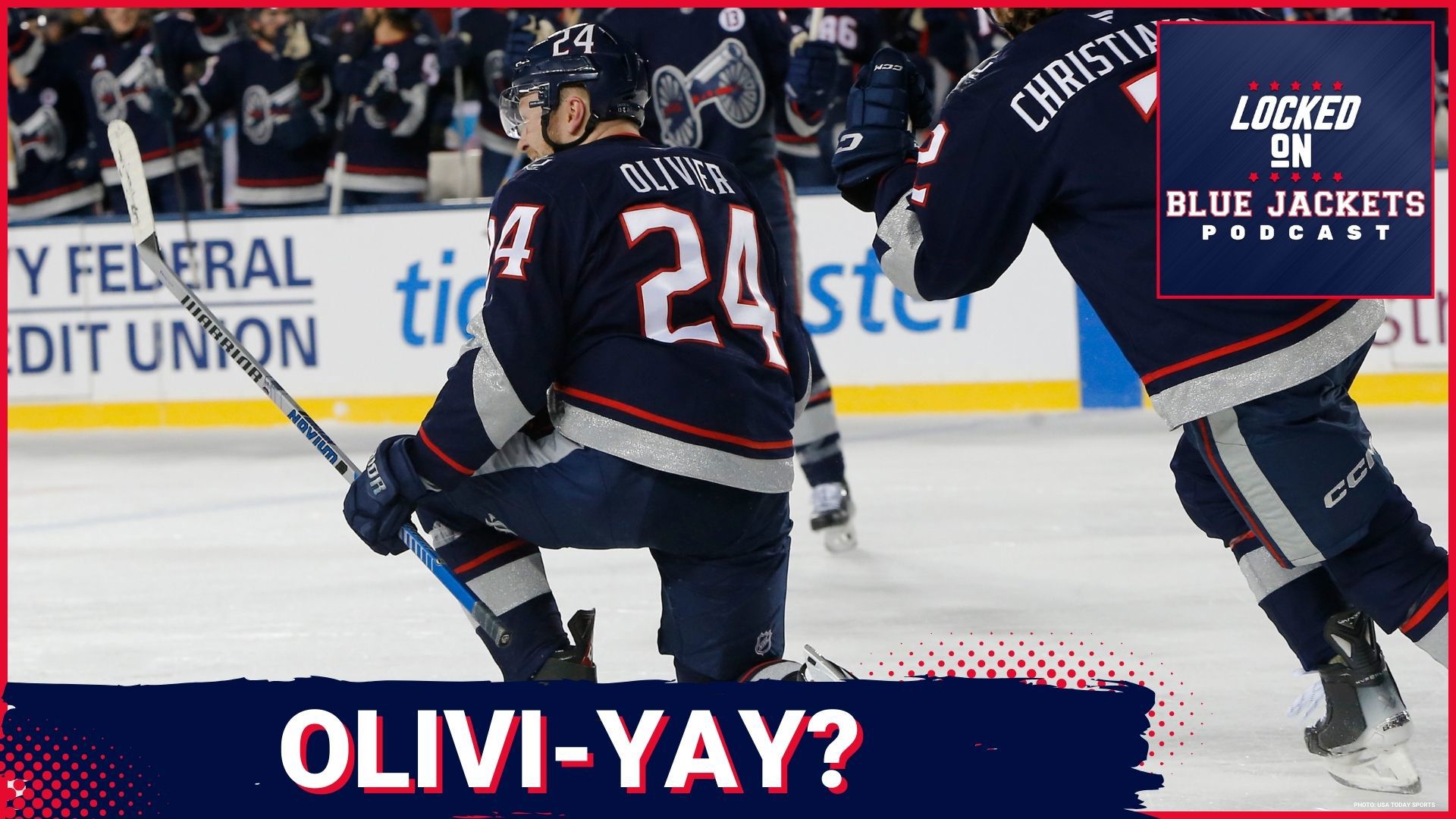 Blue Jackets sign Mathieu Olivier to 6-year, $18 million contract ...