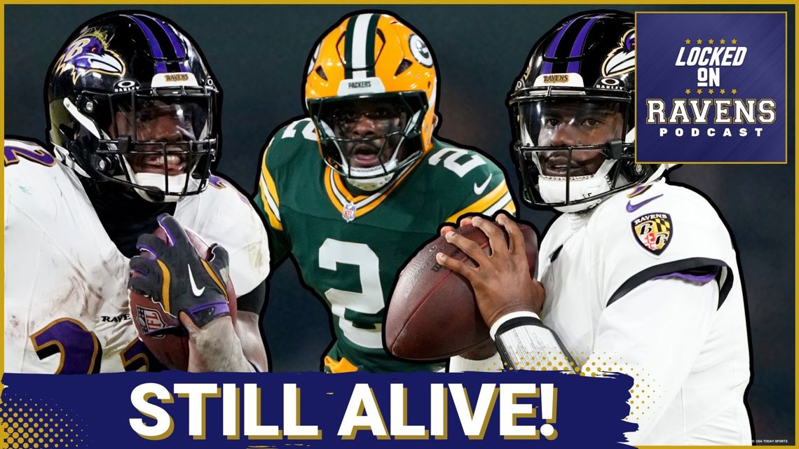 Derrick Henry RUNS WILD on Packers, Baltimore Ravens Tyler Huntley KEEP ...