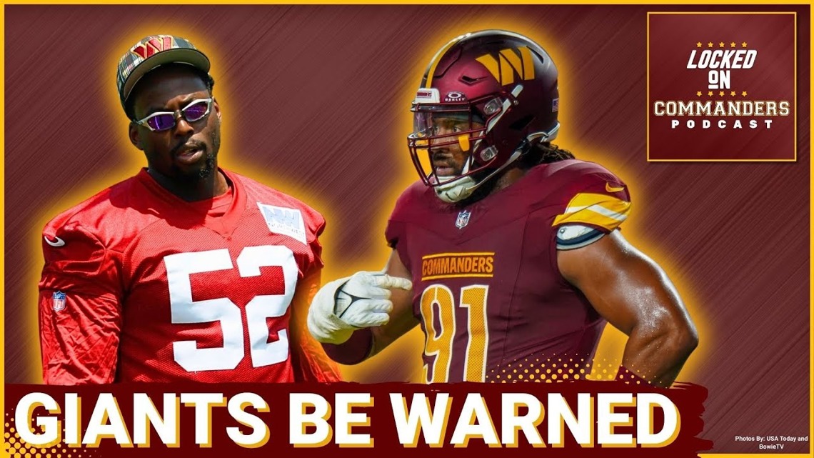 Washington Commanders D-Line Set to FEAST on Giants Without Andrew ...