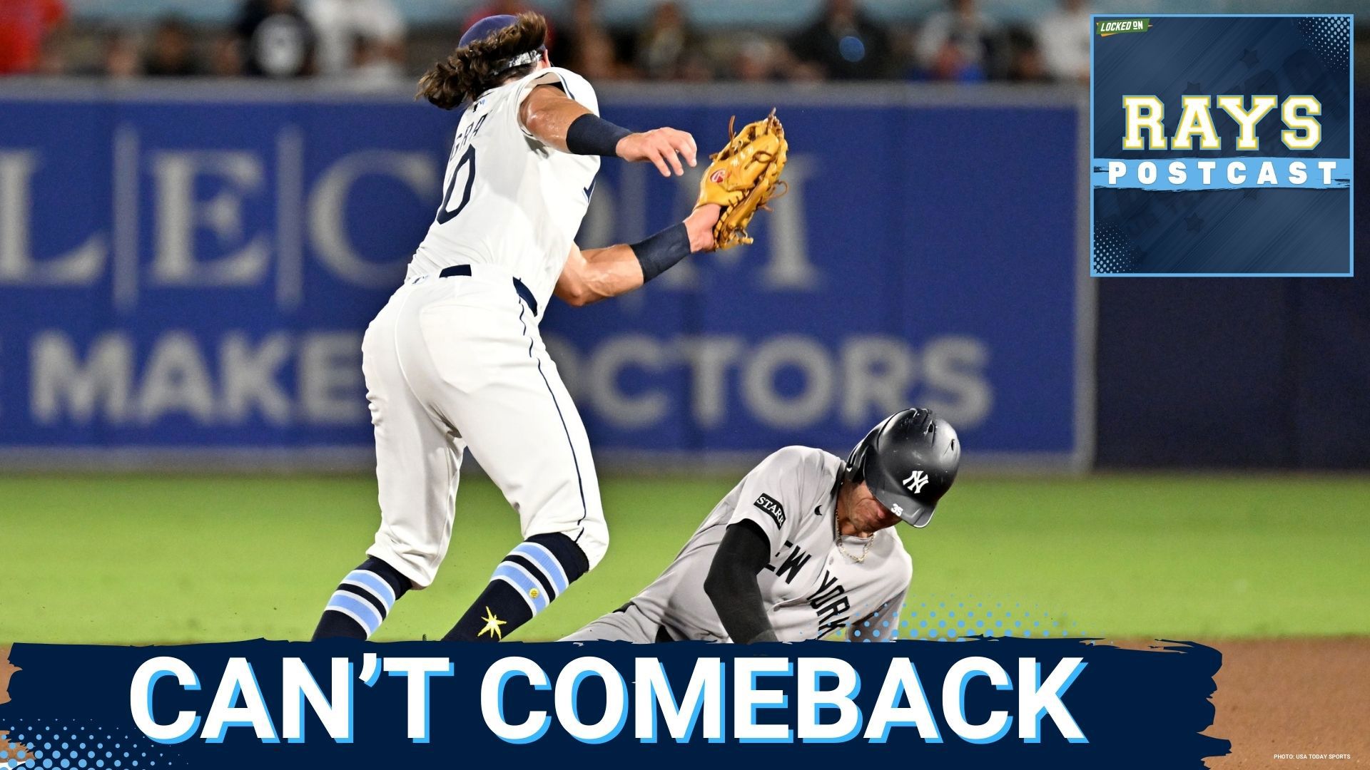 RAYS POSTCAST: Tampa Bay Rays GET STONEWALLED by the New York Yankees ...