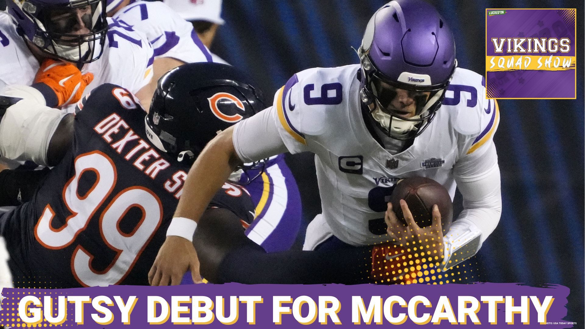 VIKINGS SQUAD SHOW: J.J. McCarthy's GRITTY 4th-Quarter Helps Vikings ...