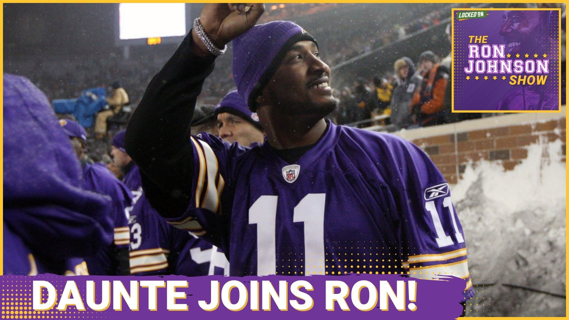 DAUNTE CULPEPPER Joins to Talk J.J. McCarthy and the Minnesota Vikings | The Ron Johnson Show ...