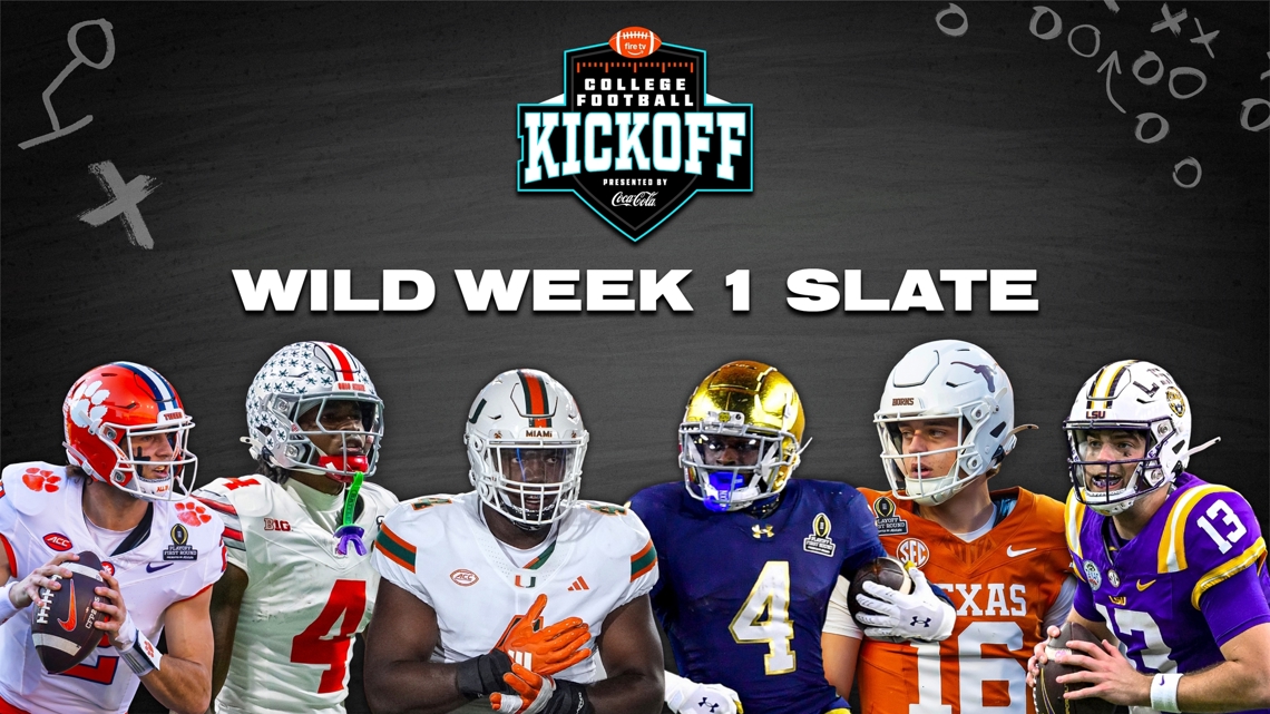 Texas vs Ohio State Leads Wild Week 1 College Football Slate | wnep.com