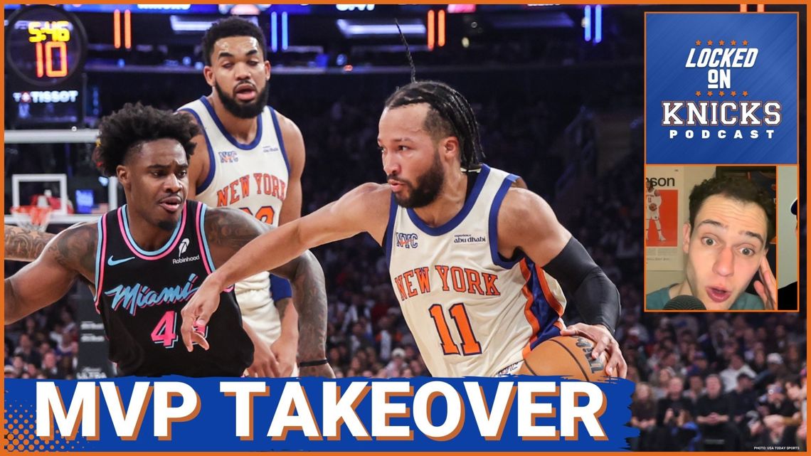 RUTHLESS: Jalen Brunson DESTROYS The Miami Heat | New York Knicks ...