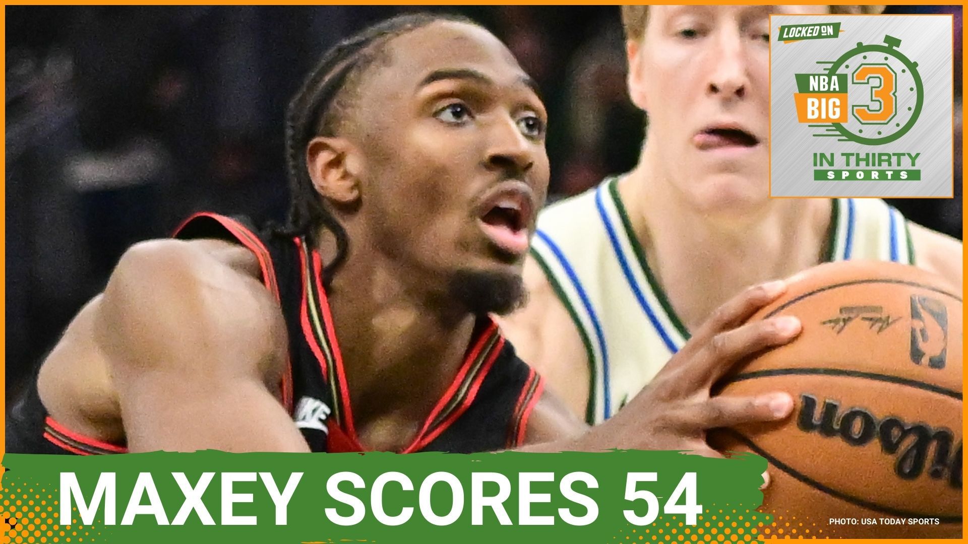 Tyrese Maxey SCORES 54 For Sixers In Win | The Big 3 in 30 NBA | wnep.com
